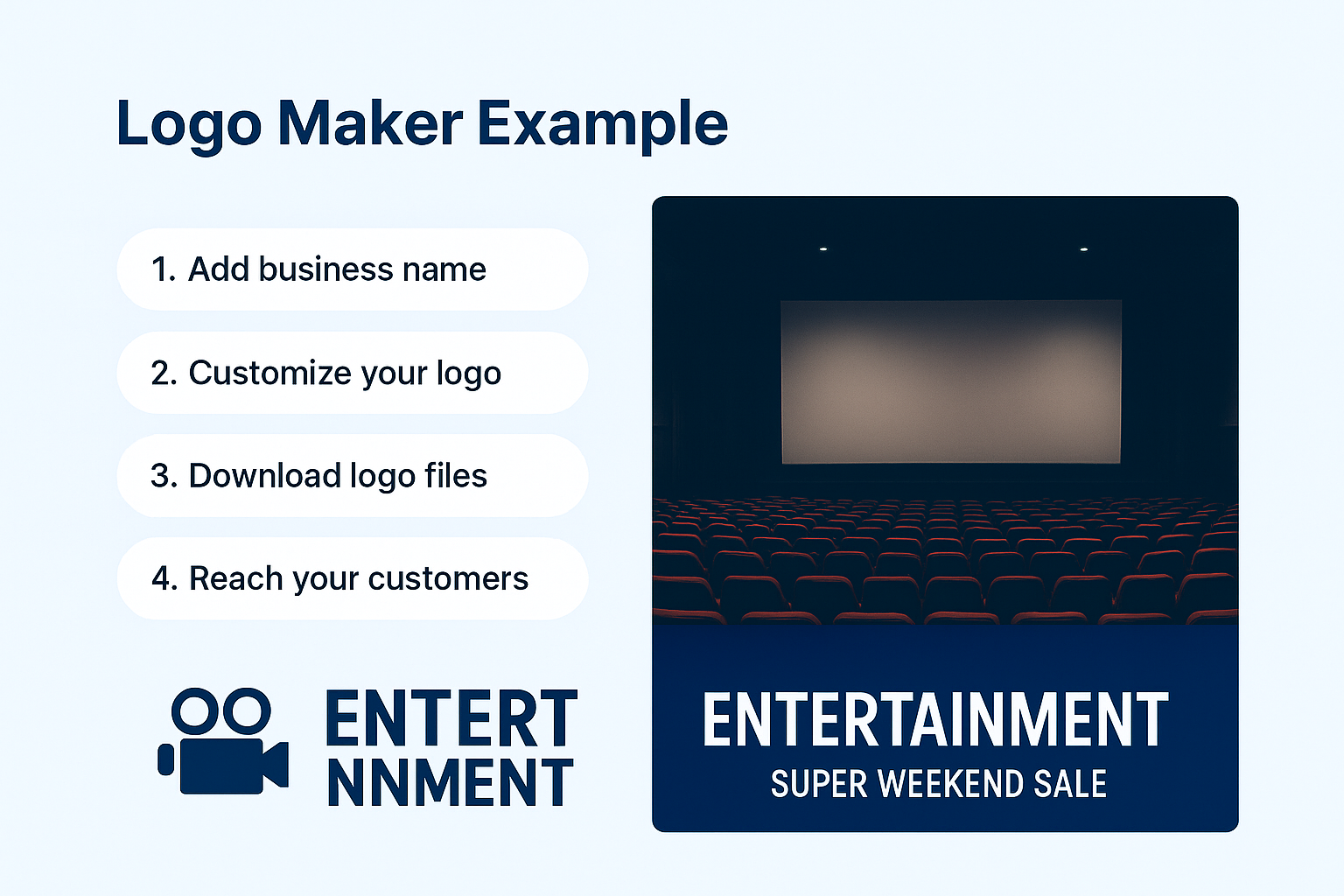 Entertainment Logo Design - Best Entertainment Logo Creator